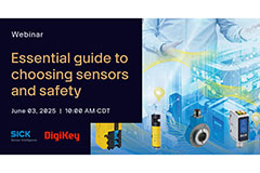 Principes essentiels de sécurité et rôle des capteurs | DigiKey